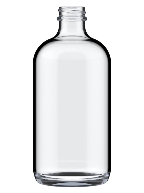 16oz Boston Round Flint Glass Beer Bottles in Cases – Sold by the ...